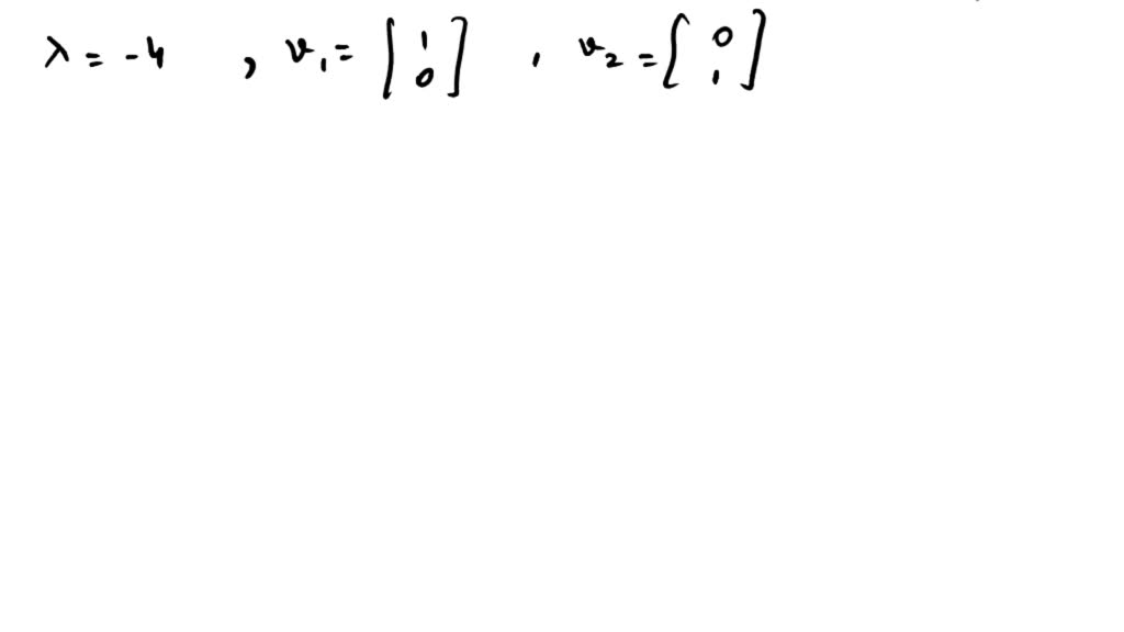 SOLVED:points) Consider the initial value problem ;'=[- ~J; j= [-] Find the eigenvalue / , an ...