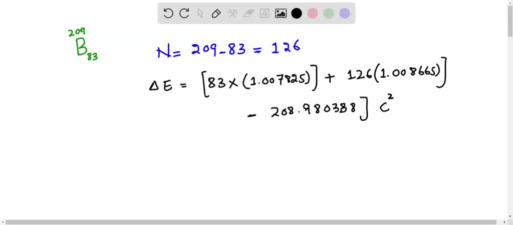 SOLVED: Using the Semi-Mass Empirical Formula of the liquid drop model, calculate the binding ...