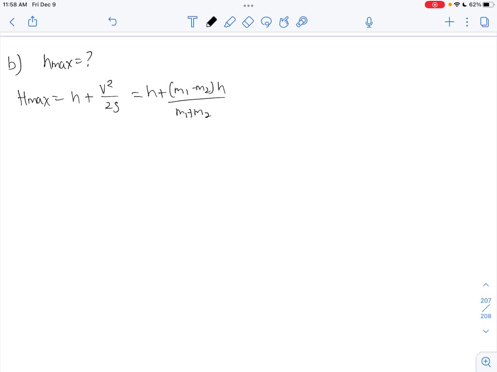Solved Two Objects Are Connected By A Light String Passing Over A