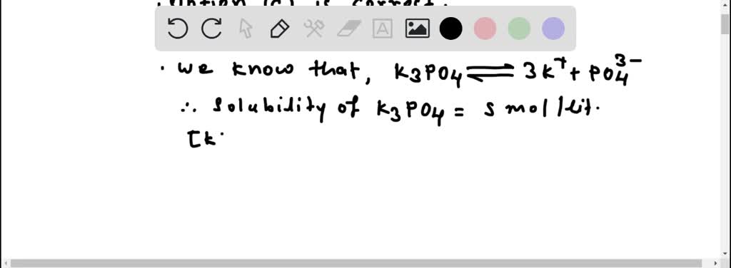 SOLVED: Determine the solubility of the ions that is calculated from ...