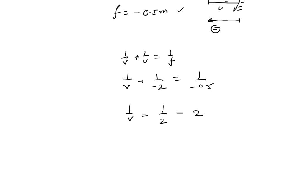 SOLVED: An object with a height of 42cm is placed 2.Um in front of a ...