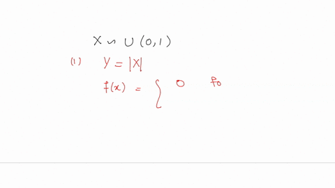 SOLVED: Suppose X is uniformly distributed over ( a, a). where is some positive constant. Find ...