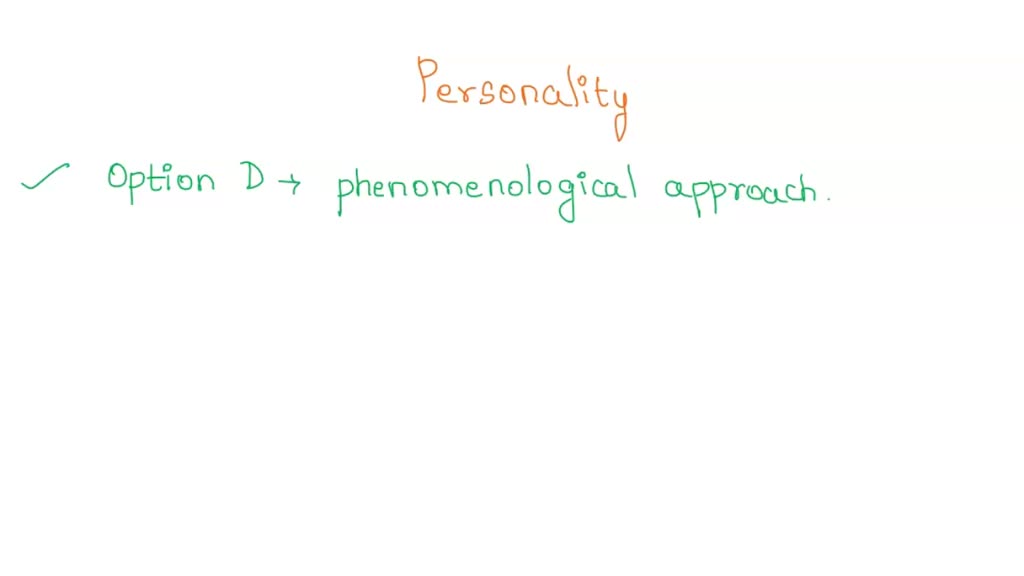 SOLVED: Woodworth's "personal equation" concept refers to: A ...