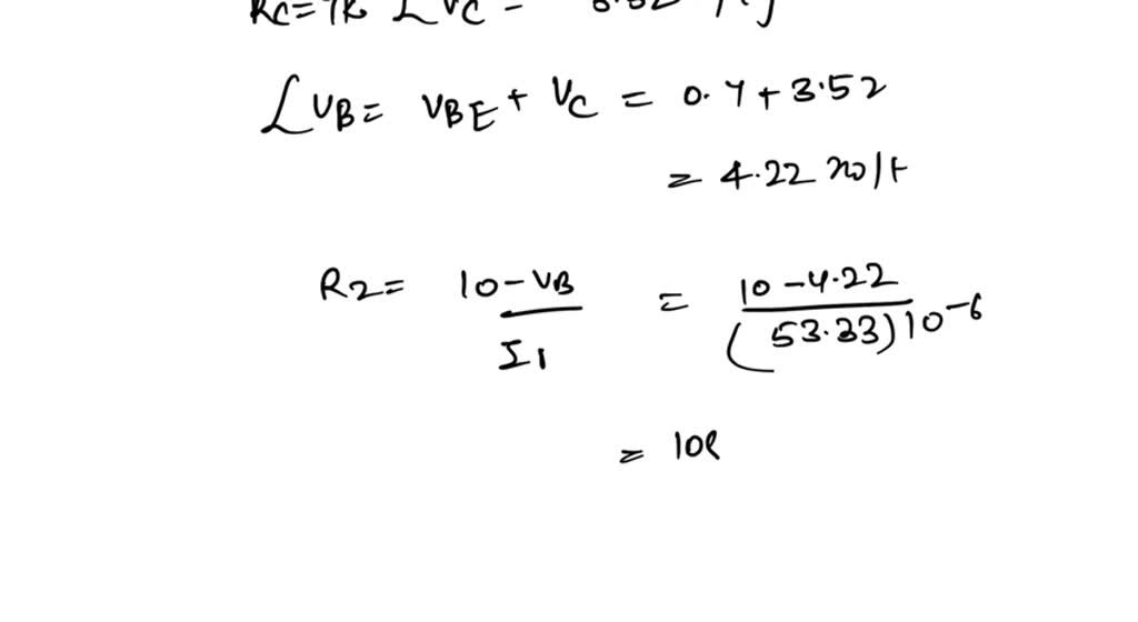SOLVED: Given the circuit shown in Figure 2, find an appropriate value ...