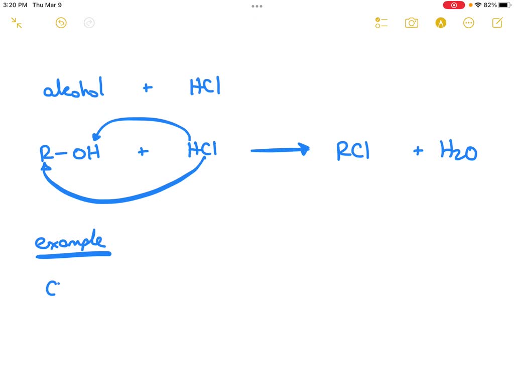 SOLVED: Write out the full reaction with structures for the reaction of t-butyl alcohol in the ...