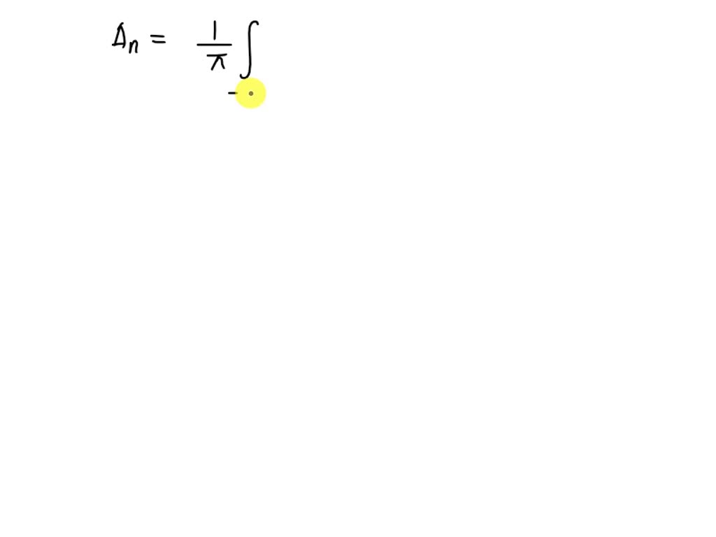 SOLVED: Texts: Please put the solution on A4 paper. 1) Calculate the Fourier series and Fourier ...
