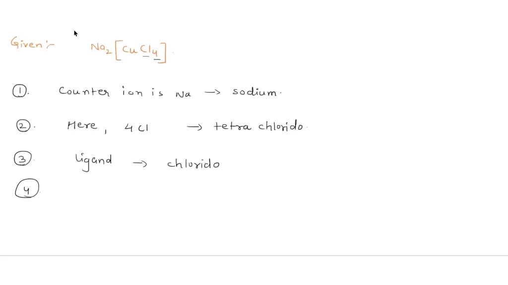 Assign a systematic name to the following coordination compound ...