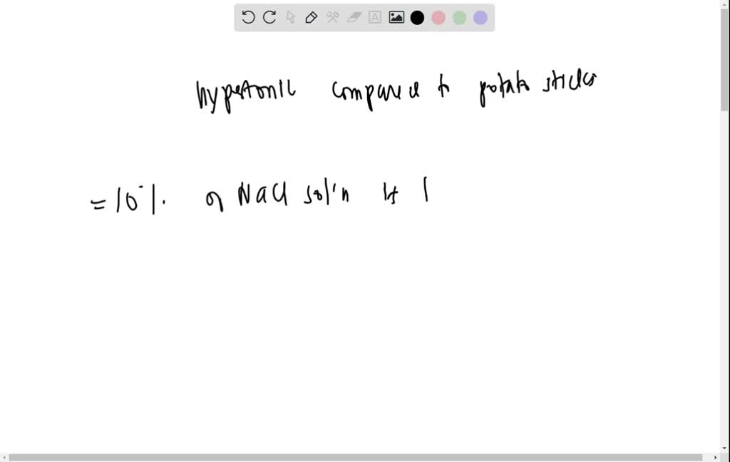 SOLVED: In the experiment involving the Elodea soaked in fresh water or ...