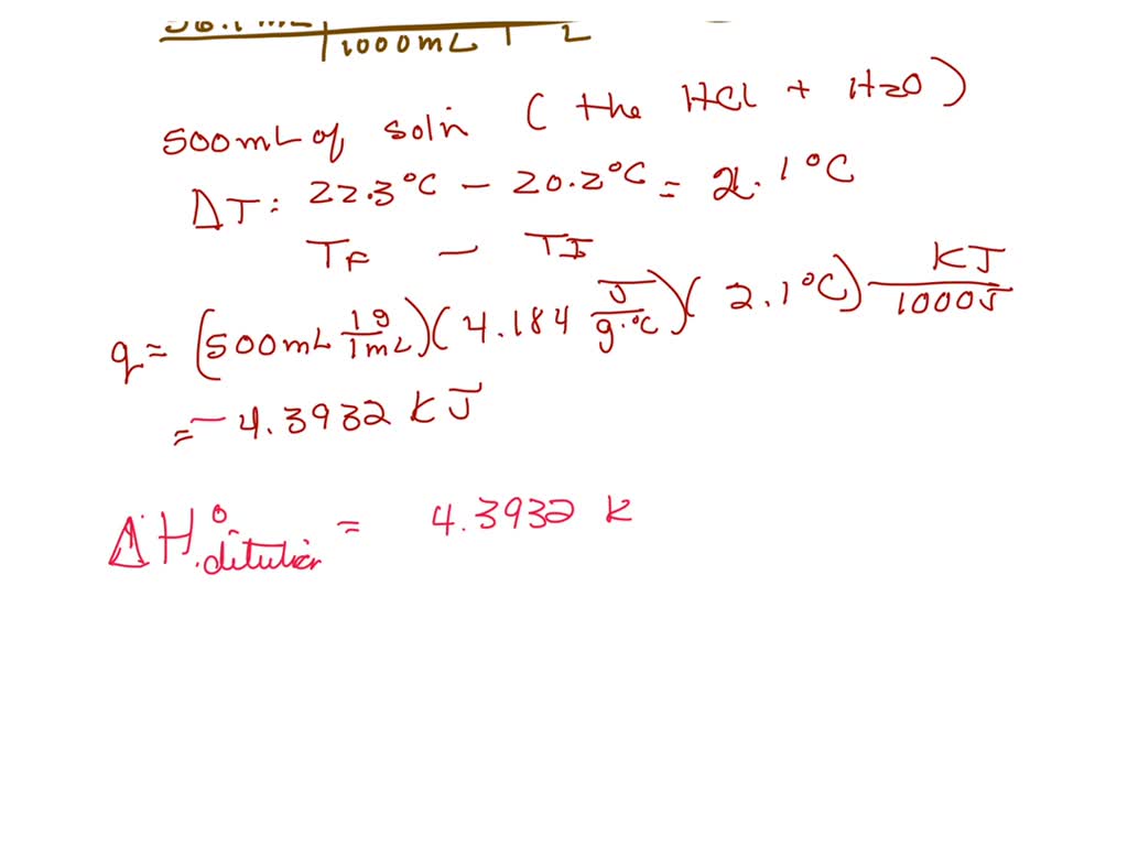 SOLVED: a) A laboratory technician adds 56.1 mL of concentrated 12 mol/L hydrochloric acid to ...