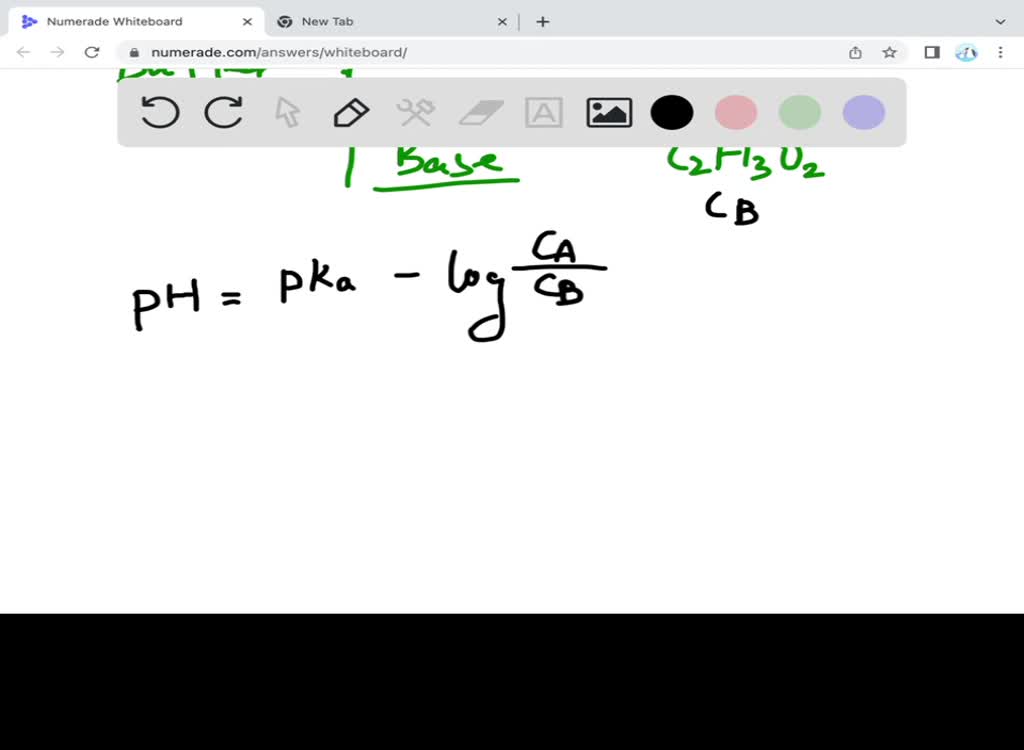 SOLVED: Calculate pH of original buffer, -calculate pH of buffer + HCl and -calculate pH of ...