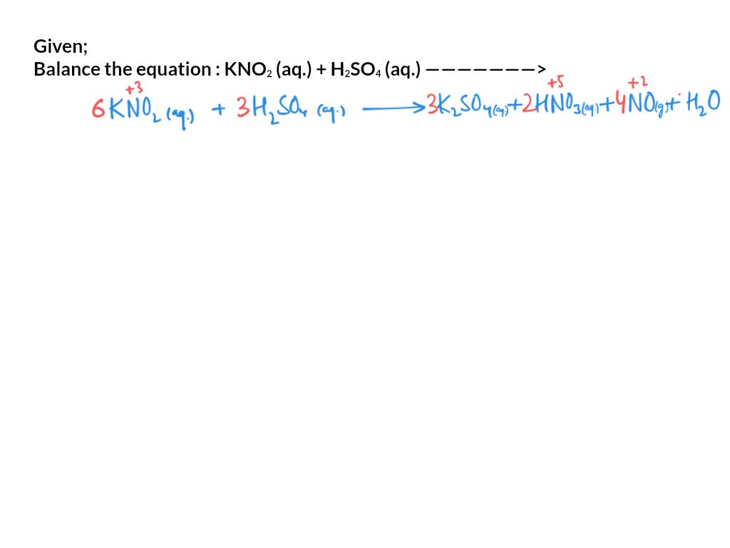 SOLVED: Complete the balanced chemical equation for the following ...