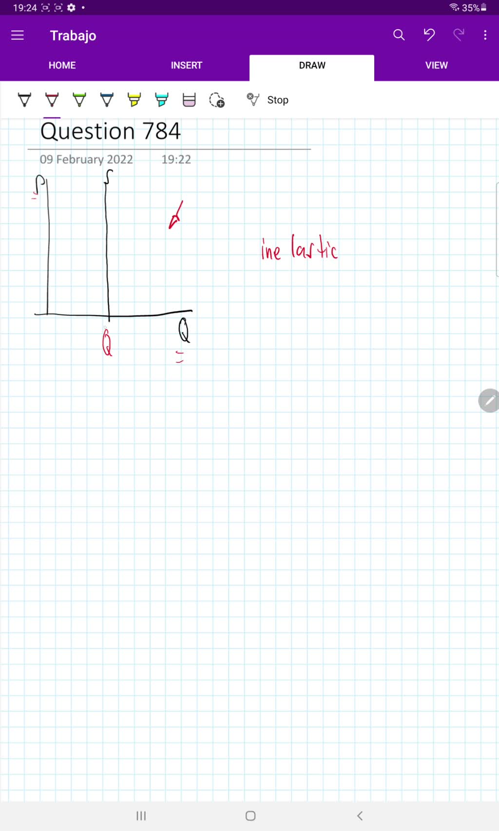 SOLVED: A perfectly inelastic supply curve is: a. downward sloping to ...