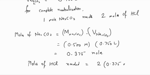 na co2 2hci 2nacl co h2o a moles of nacl formed when 106 gm of na co is ...