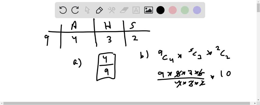 SOLVED: A hotel has a fleet of nine taxis, which it is using to pick up ...