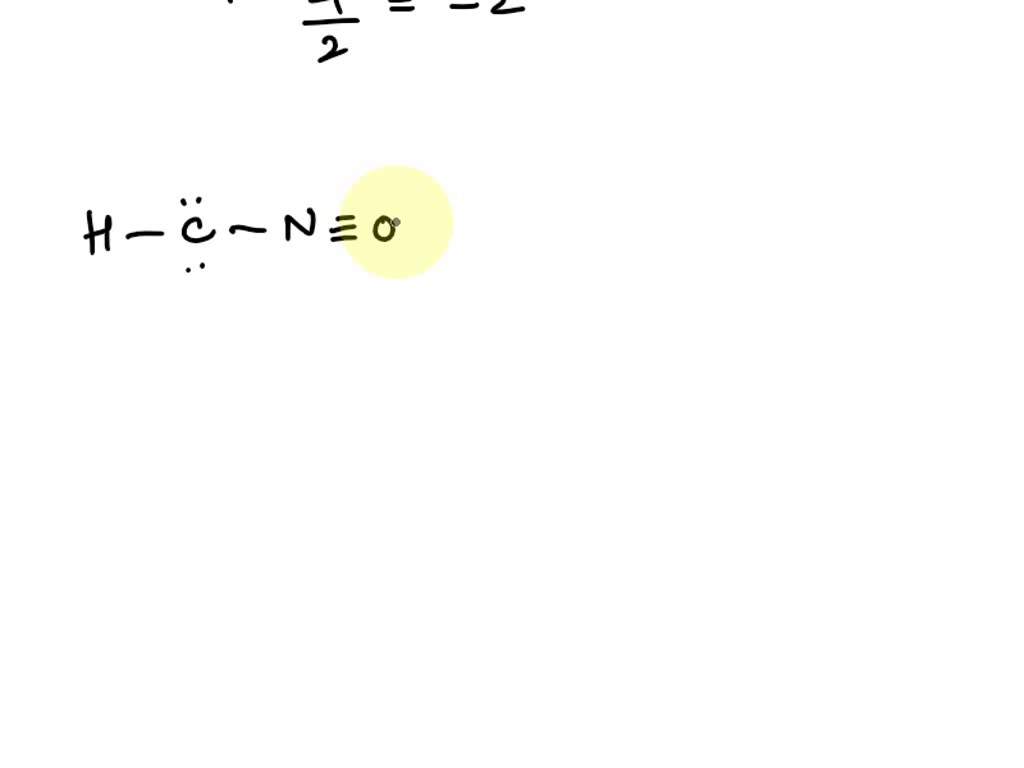 SOLVED: Add formal charges to each resonance form of HCNO. Resonance ...