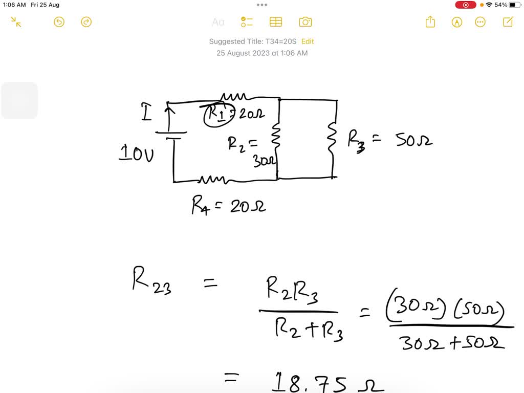 SOLVED: Determine the equivalent resistance (in ohms) of the circuit below: QUESTION 3 Determine ...