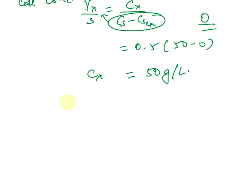 SOLVED: 6.8 Suppose you have an organism that obeys the Monod equation ...