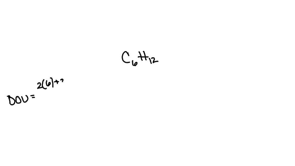 SOLVED: Draw a structural formula for one of the 4 constitutional ...