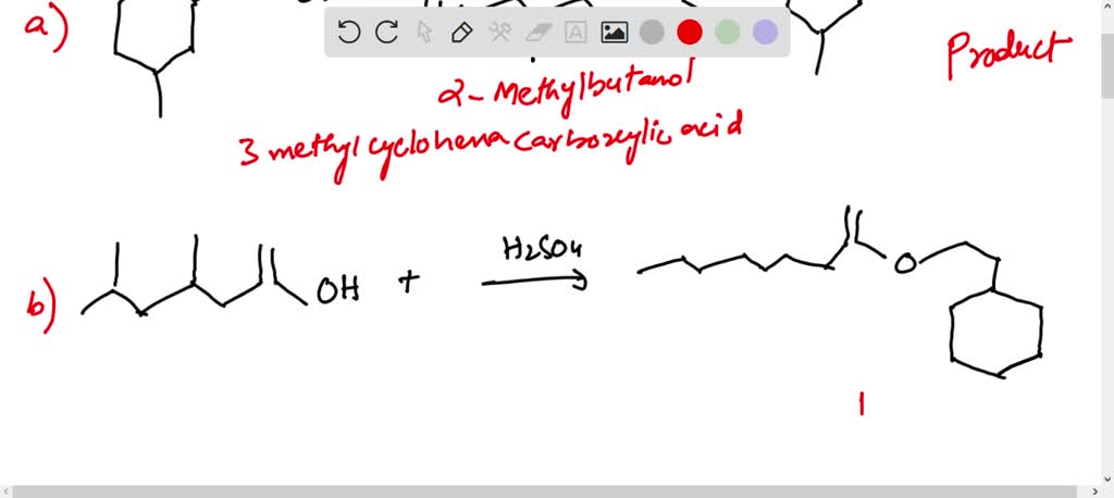 SOLVED: Provide the appropriate starting materials and reagents needed ...