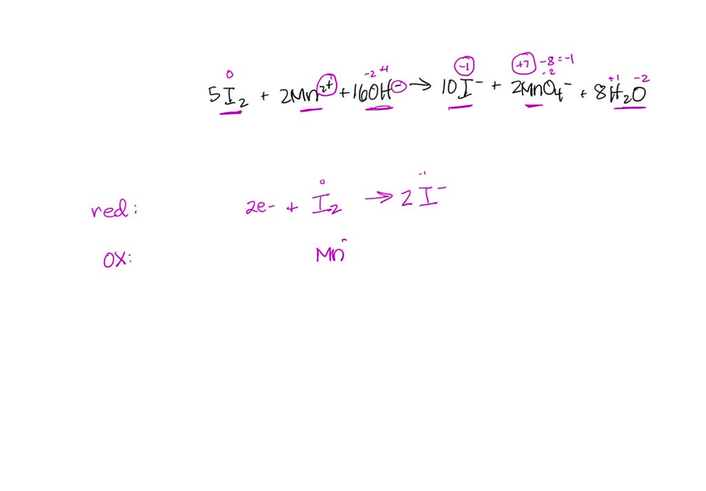 SOLVED: 50%] Write the oxidation reduction half-reactions and a ...