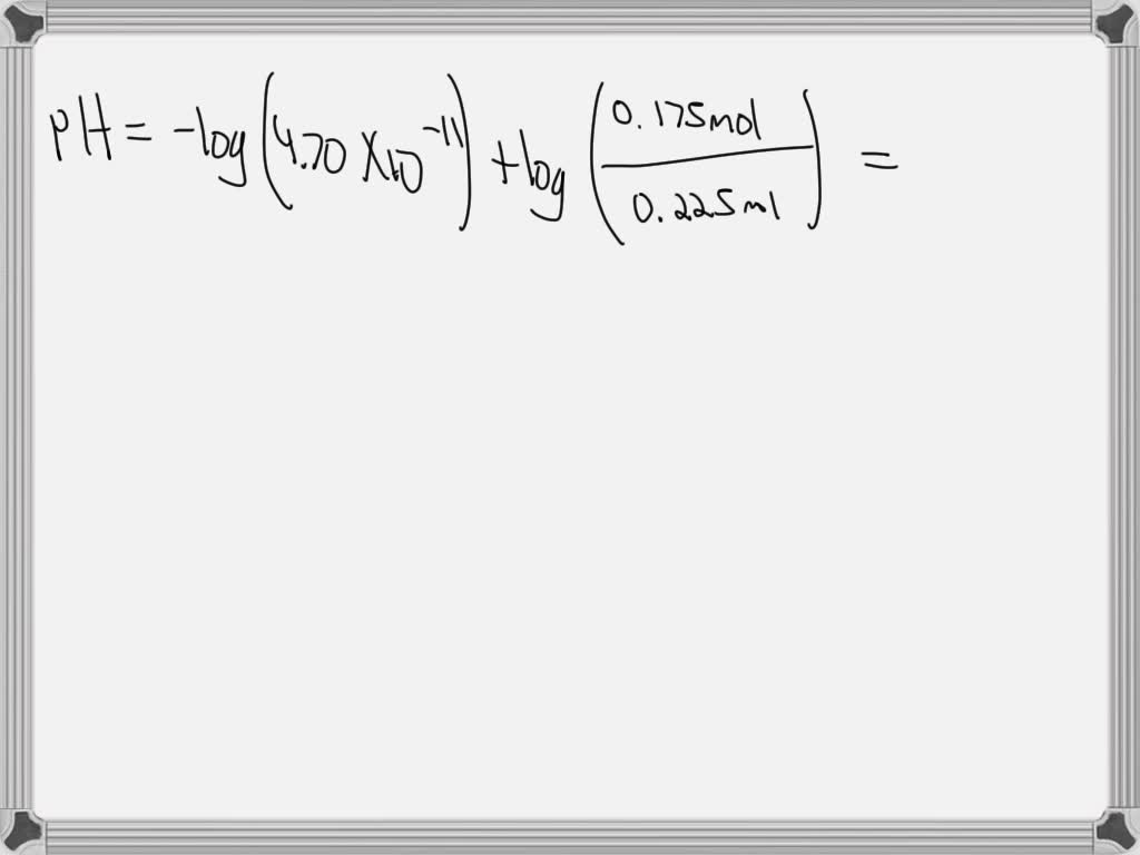 SOLVED: A buffer solution was prepared by dissolving 0.175 mol of sodium carbonate (Na2CO3) and ...