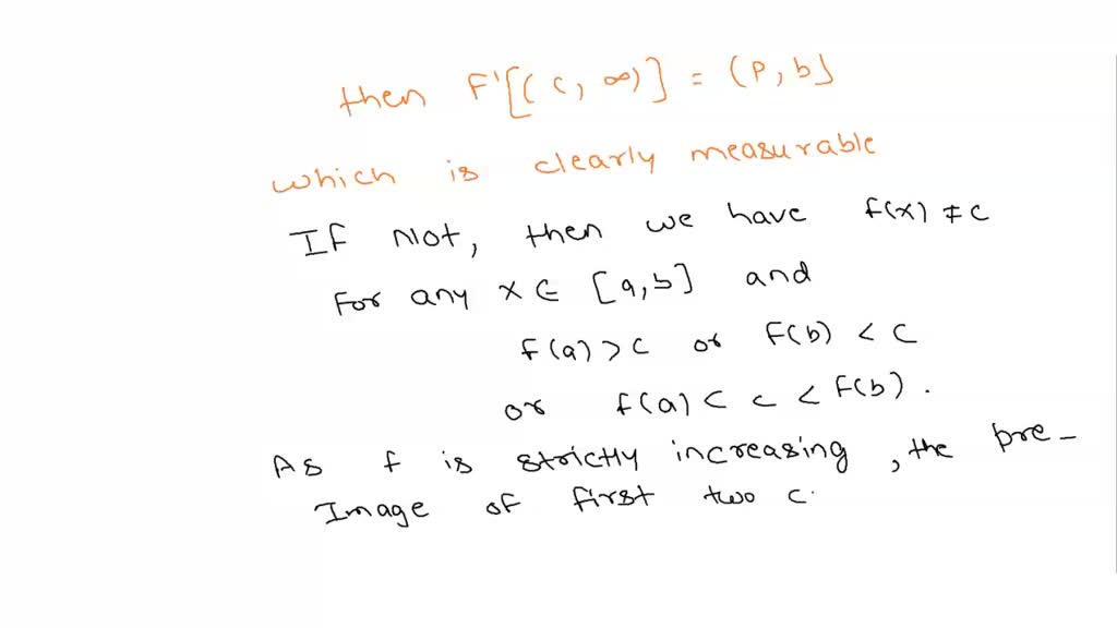 SOLVED: 22 Show that a strictly increasing function that is defined on ...