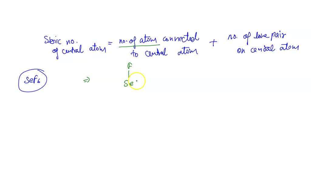 SOLVED: How many of the following molecules have sp3d2 hybridization on ...