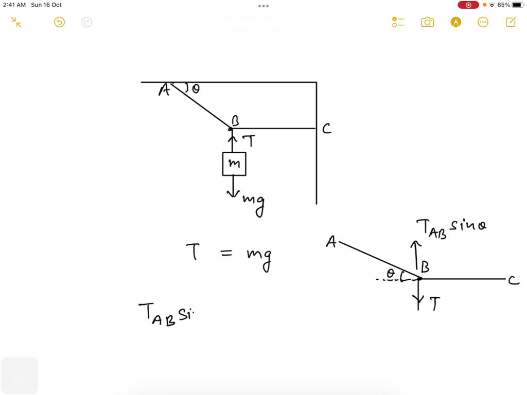 SOLVED: Texts: Answer part A and show your work please Cords AB and AC ...