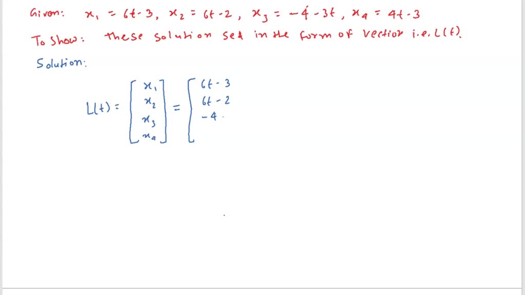 SOLVED: point) Suppose the solution set of a certain system of ...