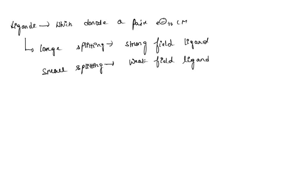 Is an acac ligand a stronger or weaker field ligand than water?