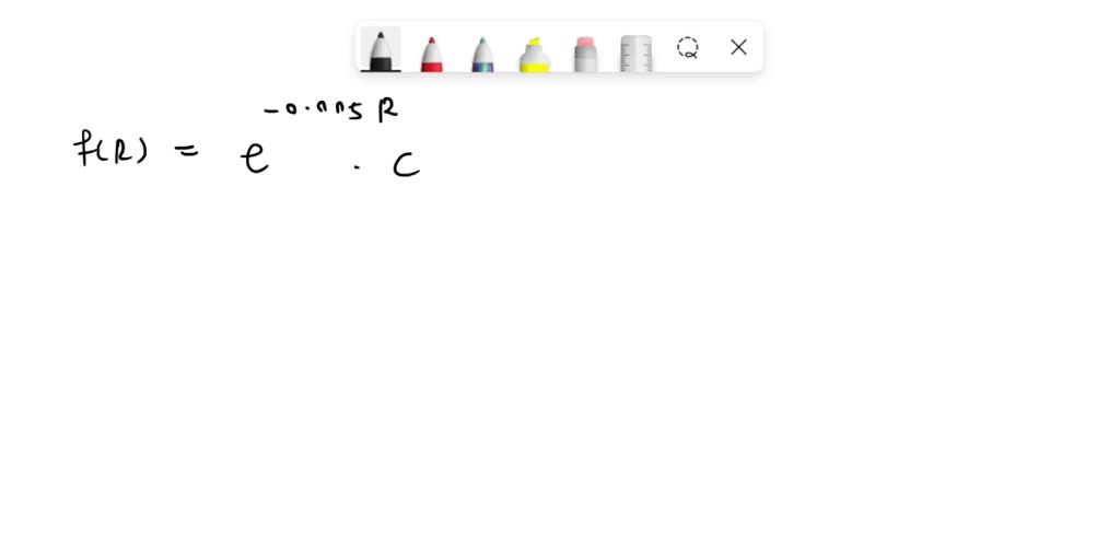 The second-order linear differential equation representing the ...