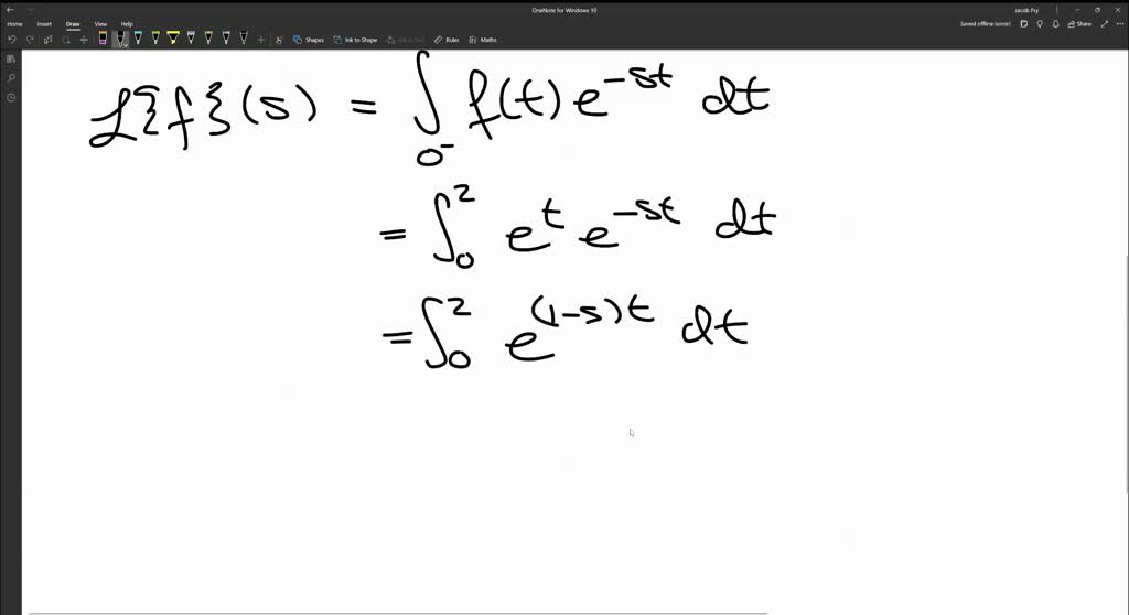 SOLVED: f(t) = e^t if 0