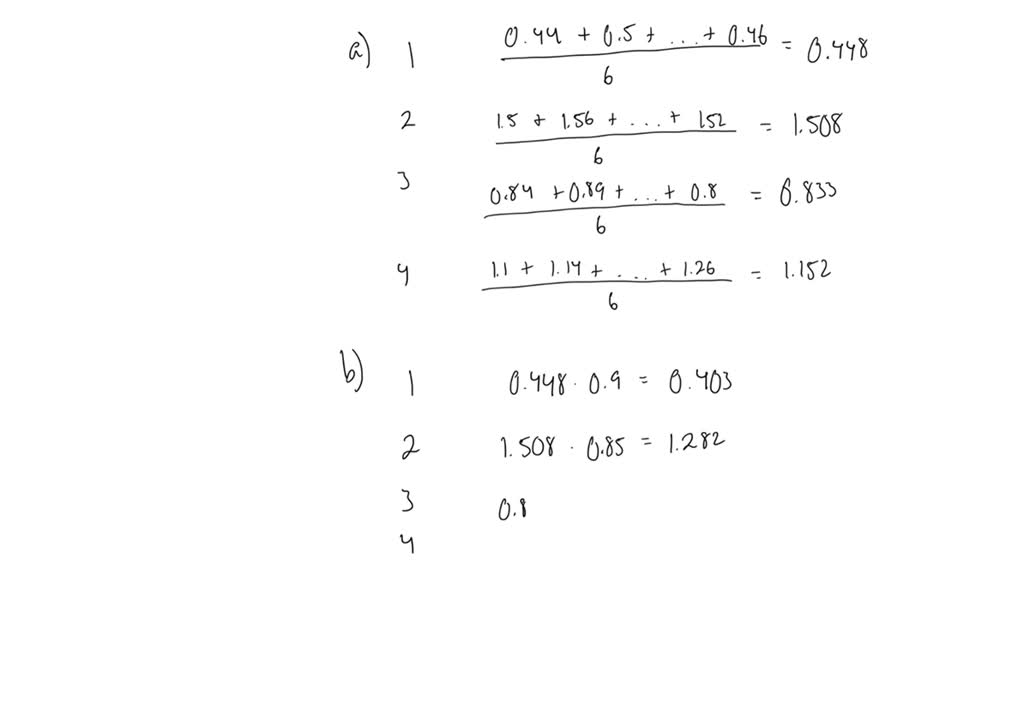 SOLVED: The cycle time for performing a certain task has been clocked ...