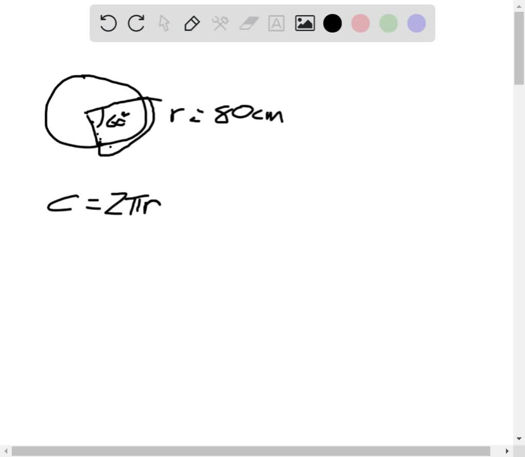Solved The Radius Of A Wheel Rolling On The Ground Is 80 Centimeters