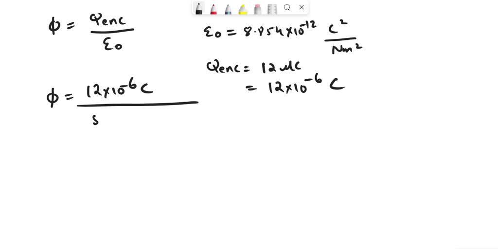 SOLVED: A 12 micro-Coulomb charge is enclosed by an equilateral pyramid ...