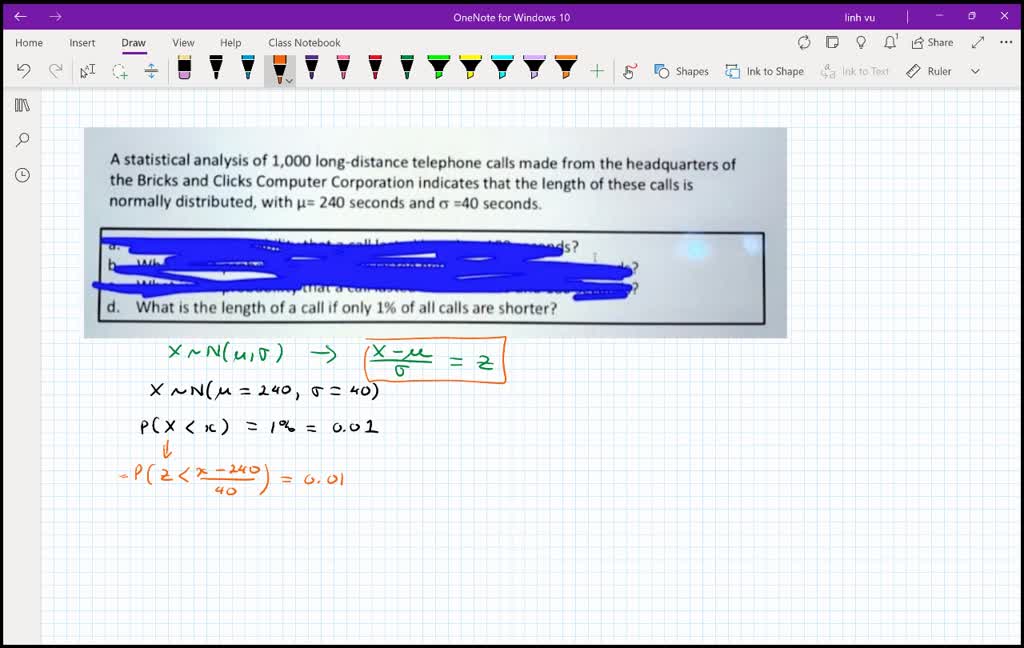 Problem 2 A statistical analysis of 1,000 long-distance telephone calls ...