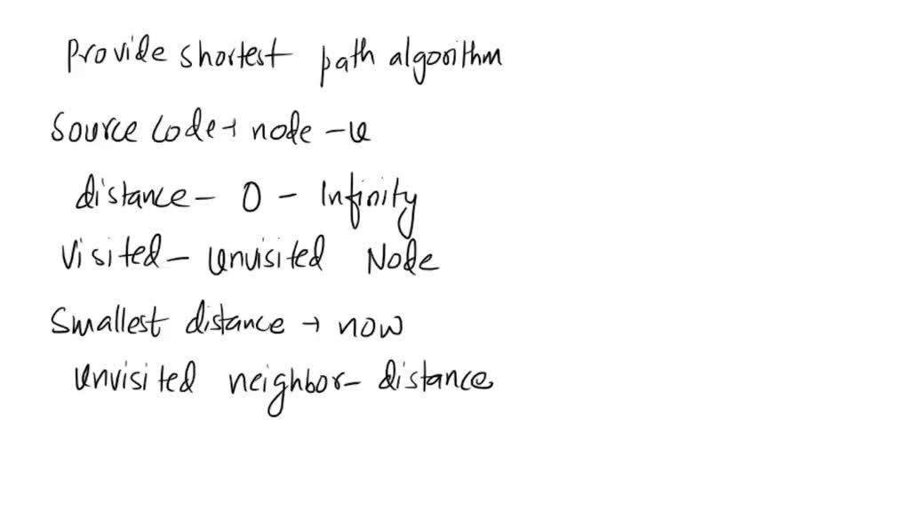 Solved Graph Theory Examples Dijkstras Algorithm 1 Find The Shortest Path Using The Table 2