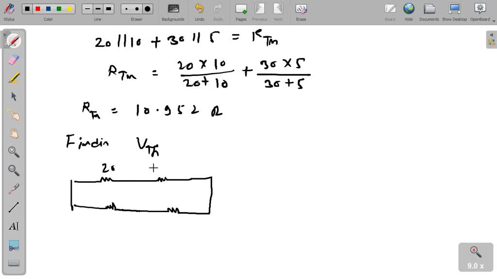 SOLVED: 'For the given circuit; what is the minimum peak value of the output waveform if the ...