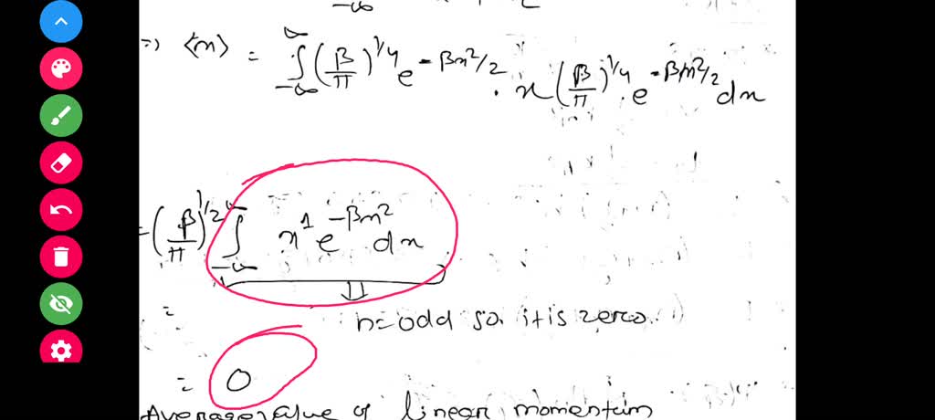 Solved Prove That The Expectation Values Of Position And Momentum P