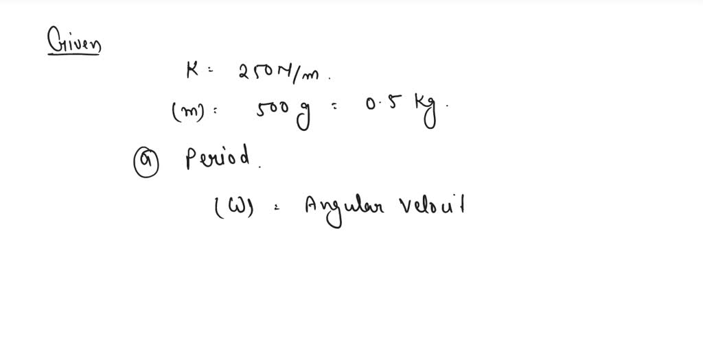 SOLVED: SAn object in equilibrium with a mass of 25g and a force ...