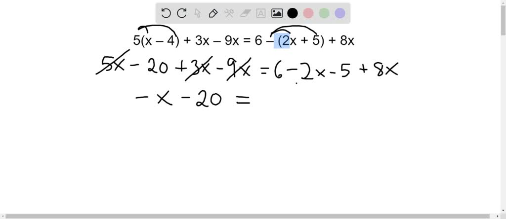SOLVED: 'Use the follow step as a guide to solve the following equation ...