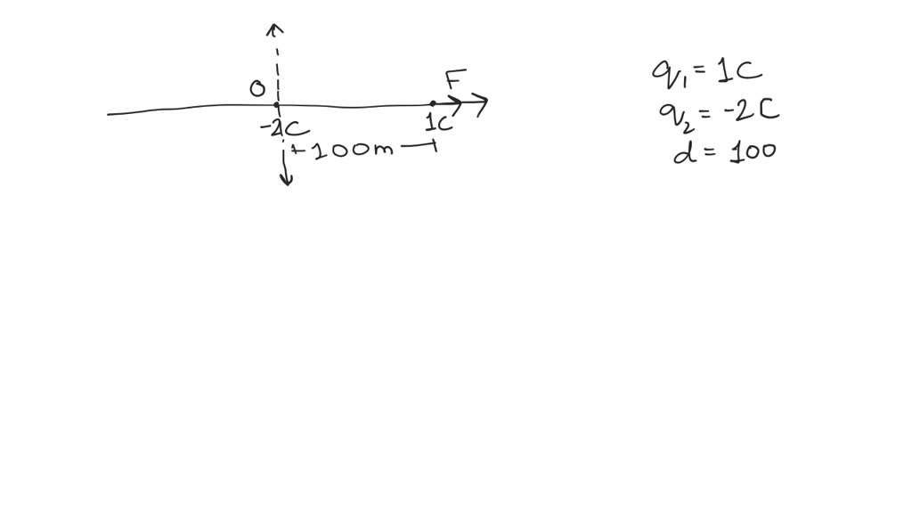 SOLVED: Write, in vector notation, the force exerted on a positive ...