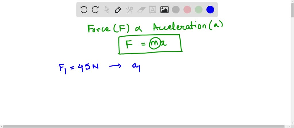 Solved For A Moving Object The Force Acting On The Object Varies