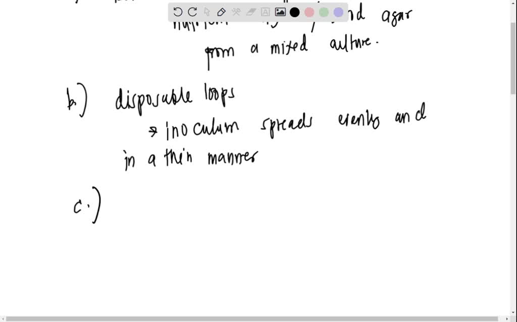 SOLVED: '2. Streak plate methods of isolation– be familiar with the ...