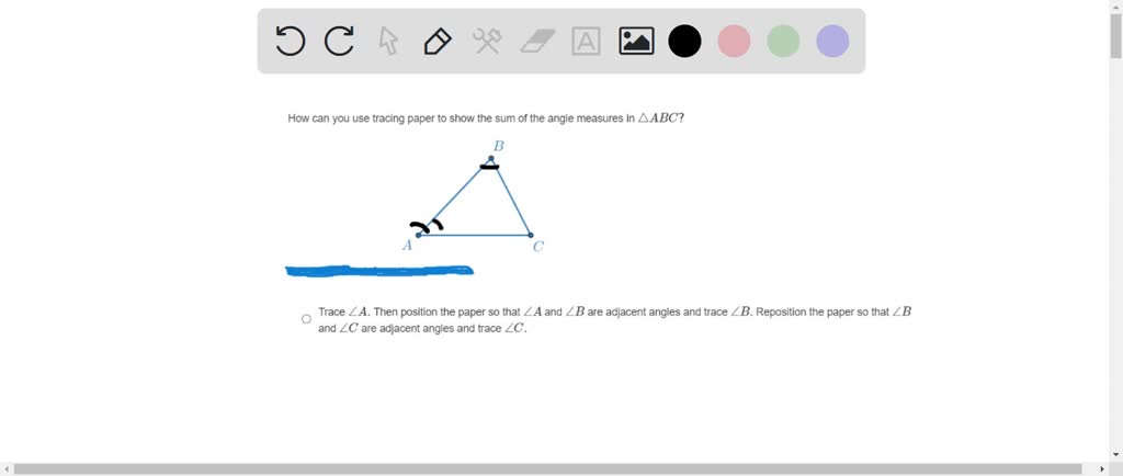 Solved Can You Bisect An Angle Using The Paper Folding Technique