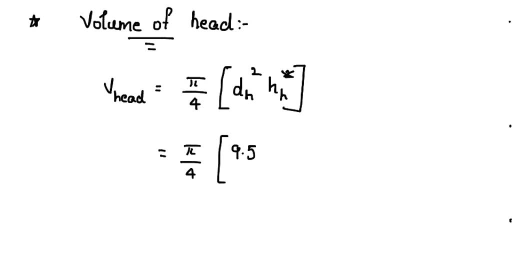 SOLVED: Q2. A cold heading operation is performed to produce the head ...