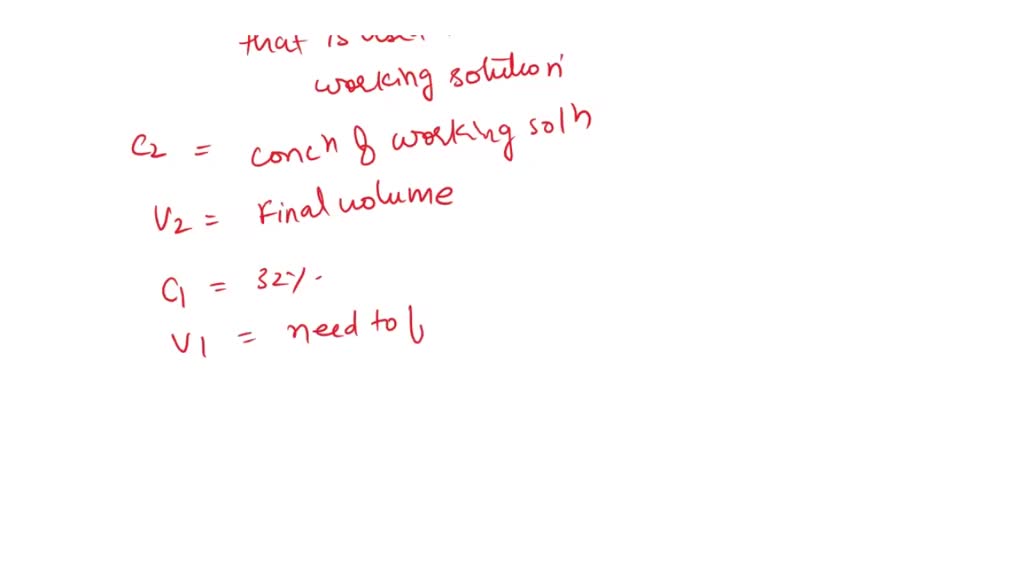 SOLVED: You need to prepare a paraformaldehyde (PFA) solution in order ...