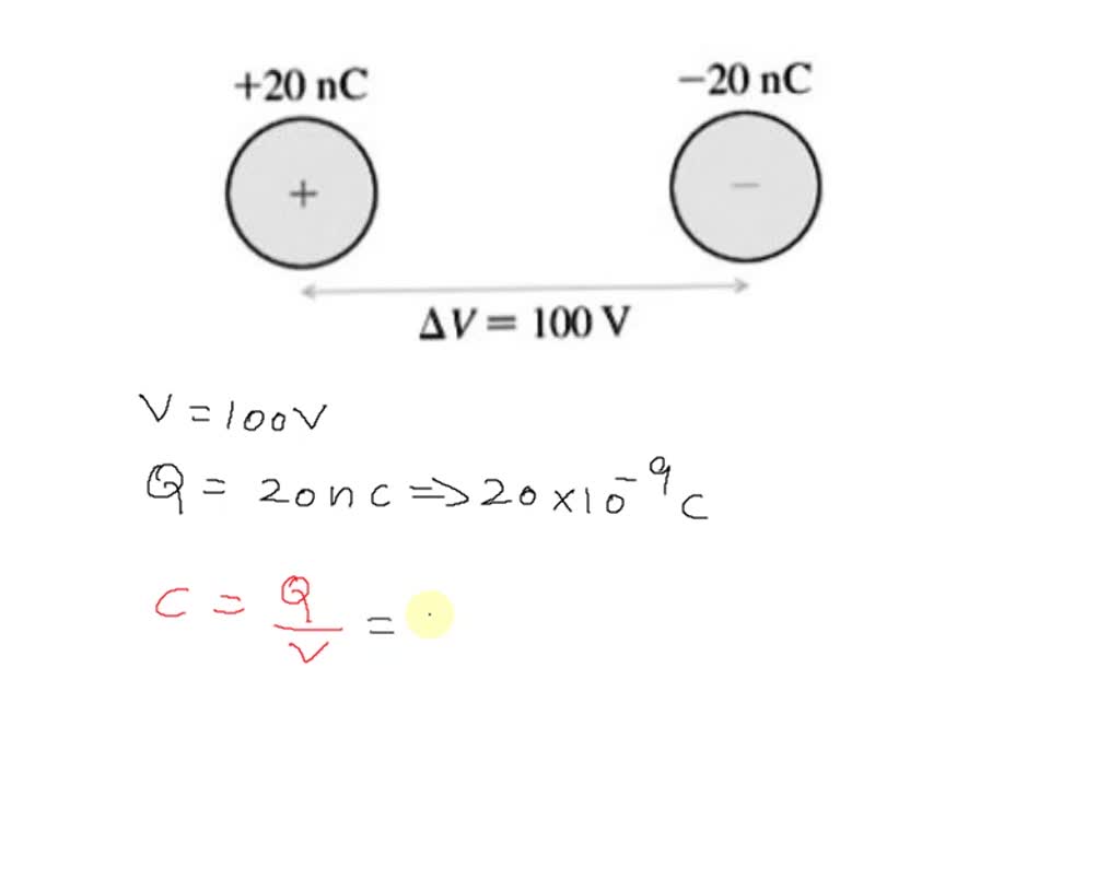 SOLVED: What is the capacitance of the two metal spheres shown in ... SOLVED: What is the capacitance of the two metal spheres shown in ...