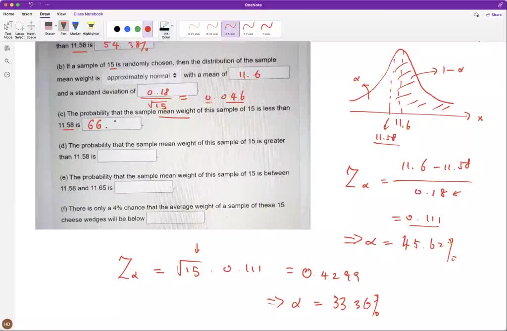SOLVED: of wedges of cheddar cheese produced ata The distribution of actual weights is normal ...