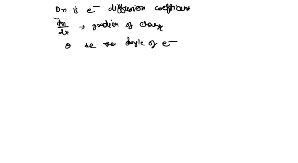 SOLVED: Q4/ In an n-type semiconductor at T=300K, the electron concentration varies linearly ...